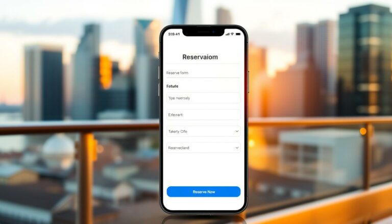 Modern UI/UX Reservation Form Design for Mobile Apps: Best P...
